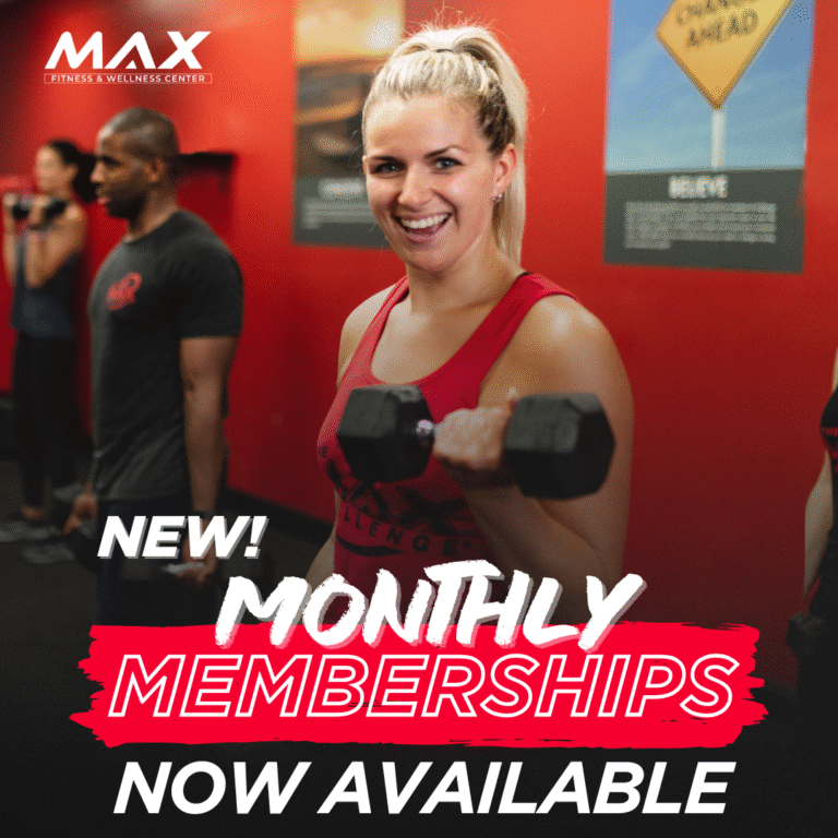 MAX Fitness & Wellness Center Launches First-Ever Monthly Membership ...